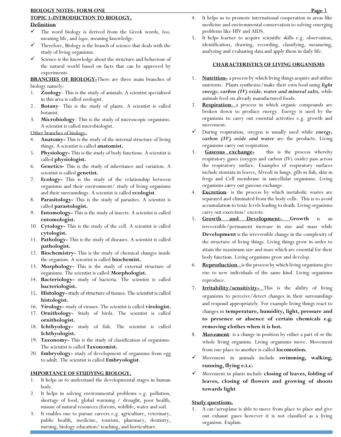 Notes.co.ke - Education notes in Kenya