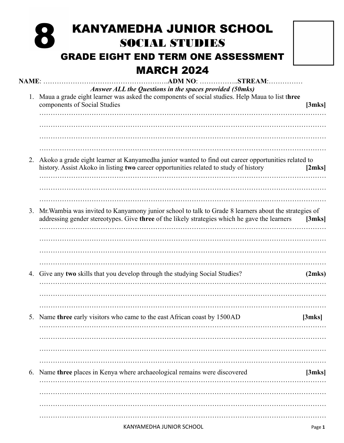Notes.co.ke - Education notes in Kenya