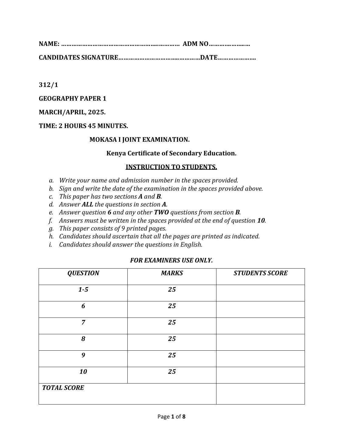 Notes.co.ke - Education notes in Kenya