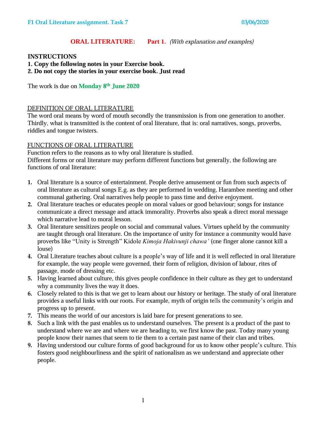 Notes.co.ke - Education notes in Kenya