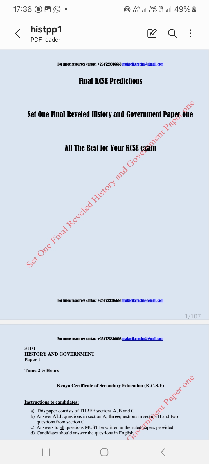 Notes.co.ke - Education notes in Kenya